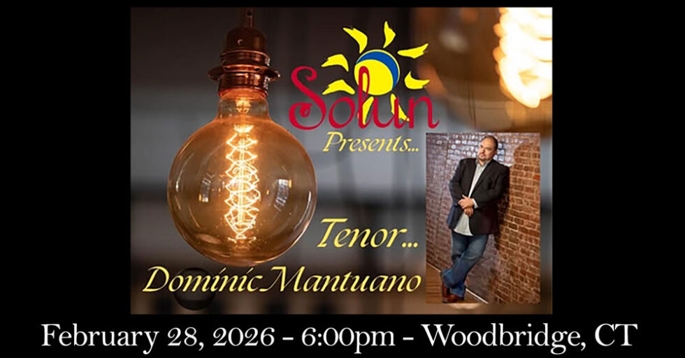 Solun Presents: Tenor…Dominic Mantuano | Connecticut Burns Care Foundation